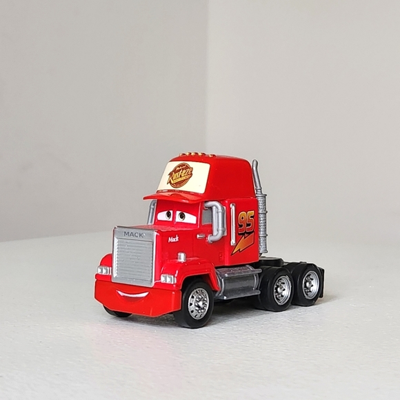 Disney | Toys | Mack 95 Rusteze Racing Mattel Disney Cars Red And Black ...